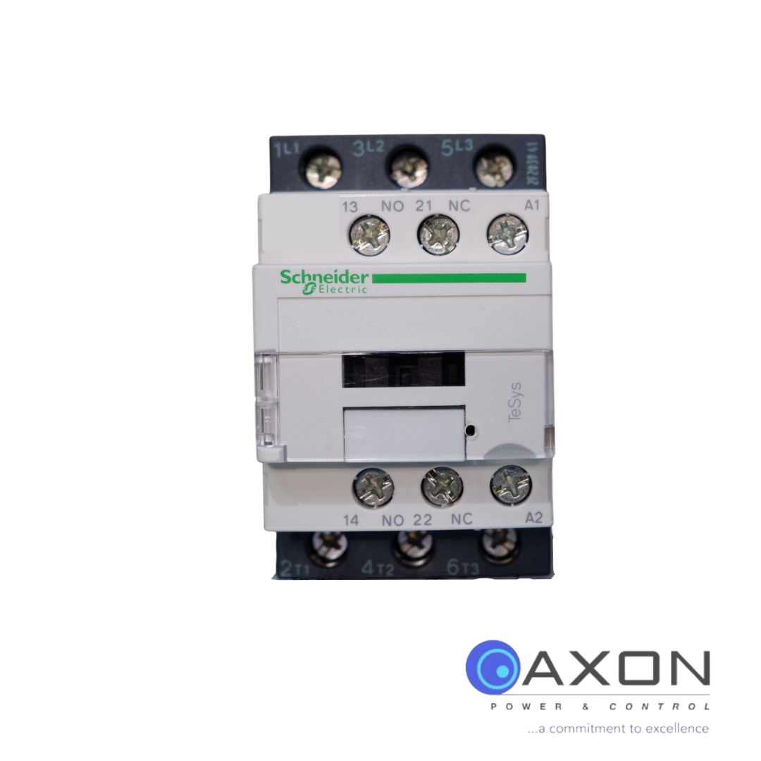 SCHNEIDER CONTACTOR 32A 1NO+1NC 110V 50/60HZ - Axon Power and Control